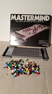 Vintage Mastermind by Pressman 1981 Board Game - 100% Complete With ...