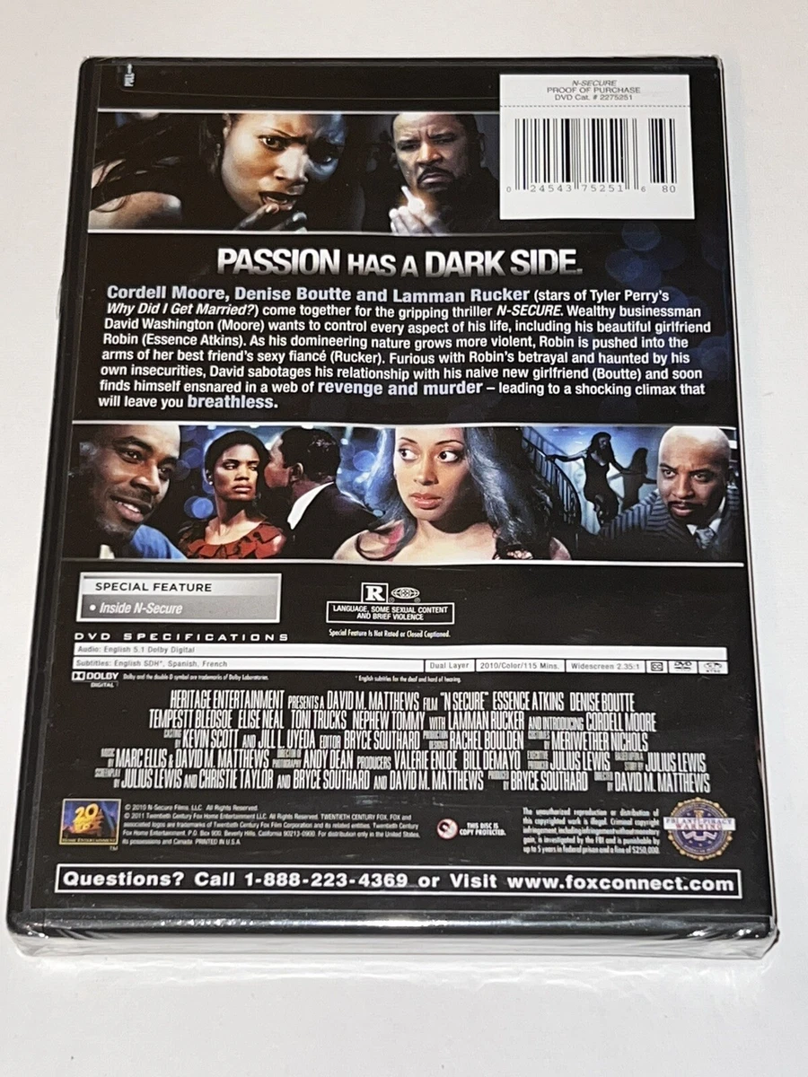 N Secure Dvd Cover