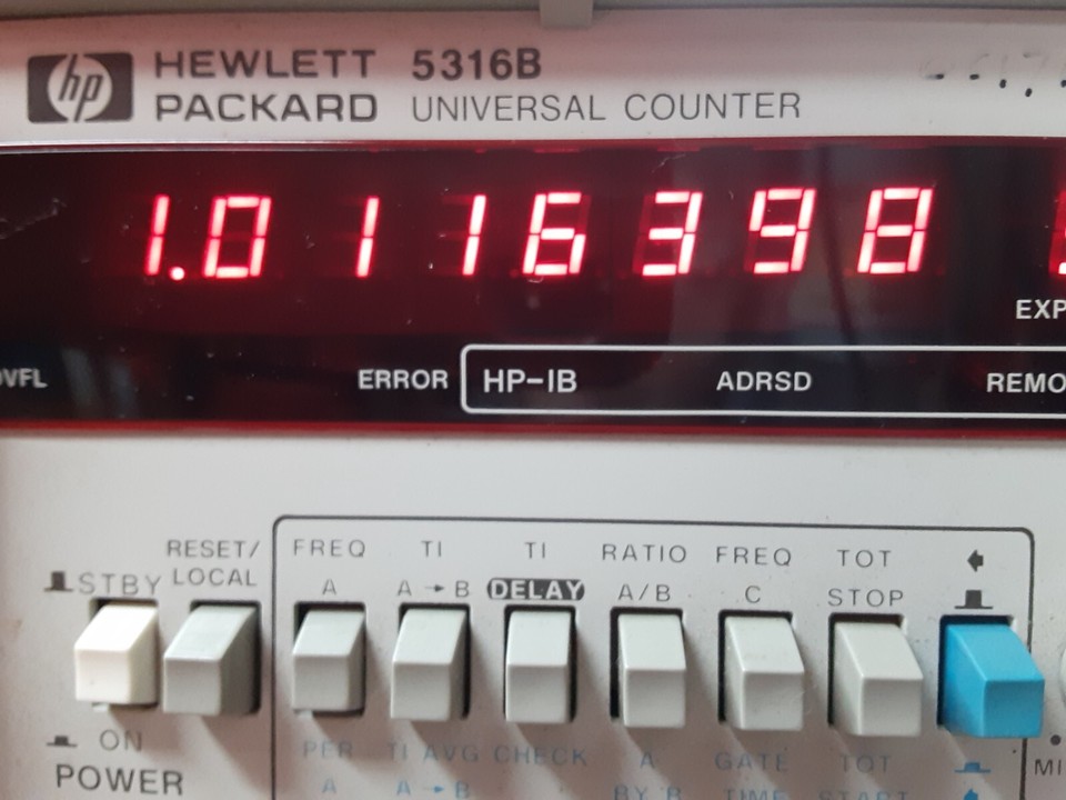HP 5316b Universal Counter - 100 MHz | eBay