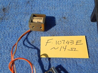 AMI / Rowe Solenoid F-10743E ~ 14 ohms Search Unit JAL JEL JBM MM1 MM2 ...