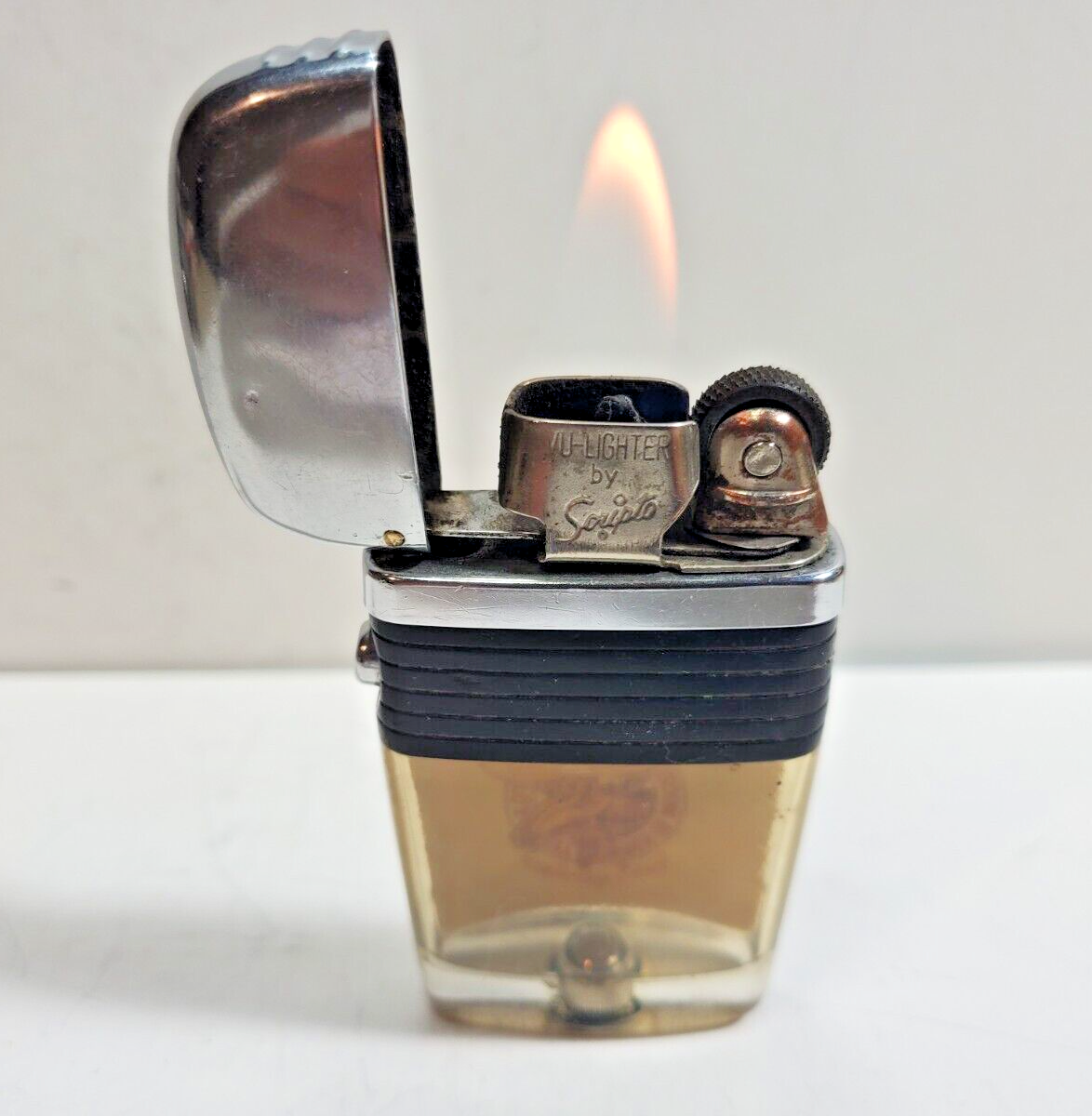 Working Vintage Scripto Vu Lighter Loyal Order Of Moose Award P.A.P ...