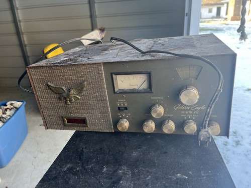 Browning Golden Eagle Mark III Base Station CB Radio Speaker Ext Brown ...