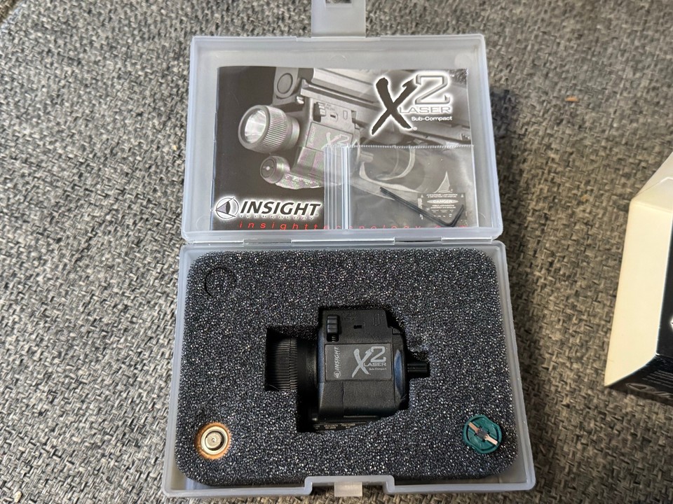 Oldgen Insight X2 Laser Weapons Light Compact | eBay