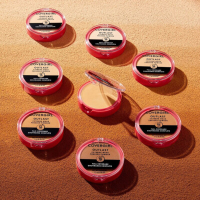 (CHOICE of Color) Covergirl Outlast Extreme Wear Pressed Powder Full ...