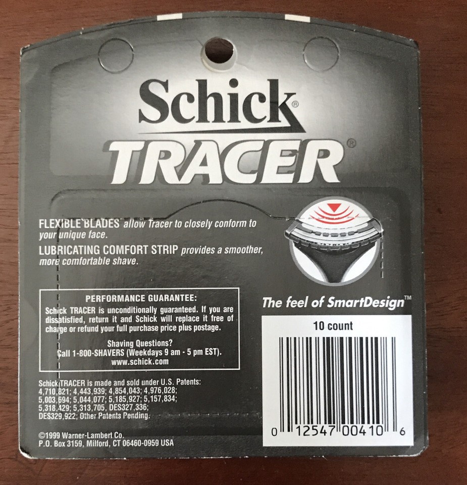 Schick Tracer 10 Refill Blades ** Fits All Razors | eBay