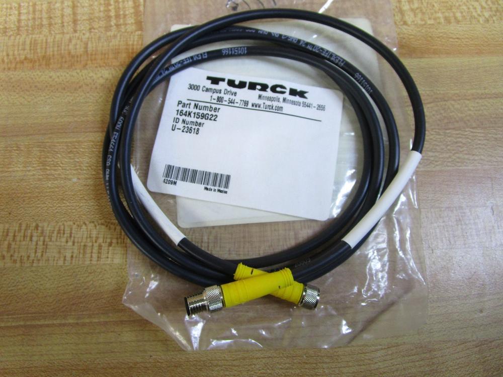 Turck PKG 3M-1.5-PSG 3M/S90/S101 Flexlige-20 Cable Assembly U-23618 ...