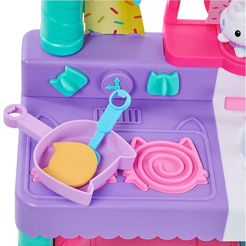 Spin Master Gabby's Dollhouse Cakey Kitchen Playset w/ Accessories and ...