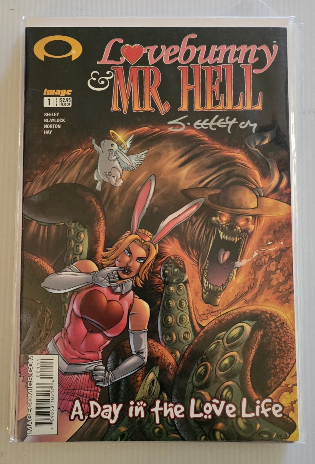 LOVEBUNNY & MR HELL: A DAY IN THE LOVELIFE #1 TIM SWEENY COVER Sign W/no Coa | eBay