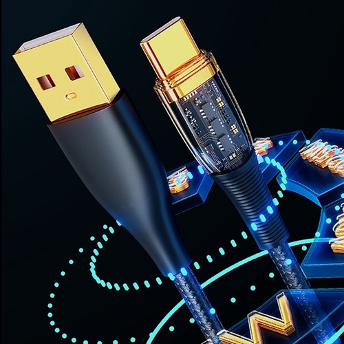 Braided Thread Body Mobile Phone Charging Cable Data Cable USB to Type ...