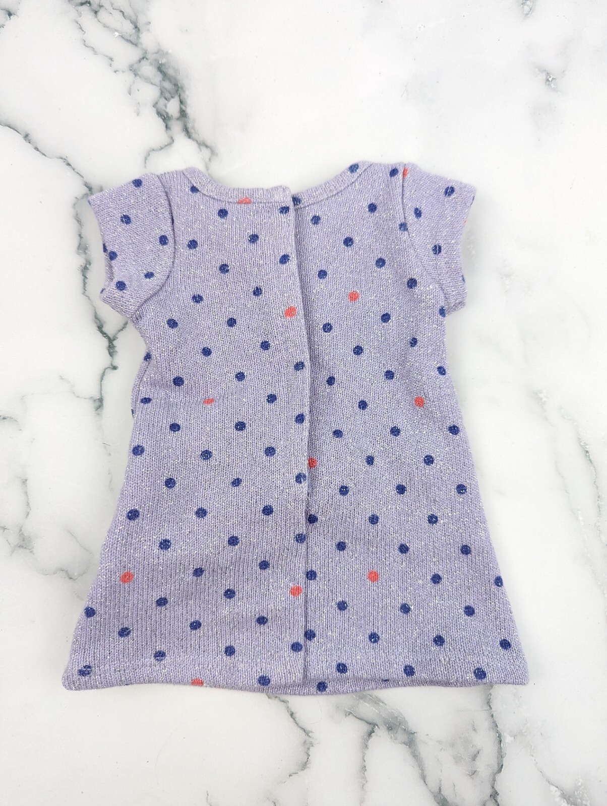 American Girl Doll Recess Ready Purple Polka Dot Dress, Shoes and Scarf ...