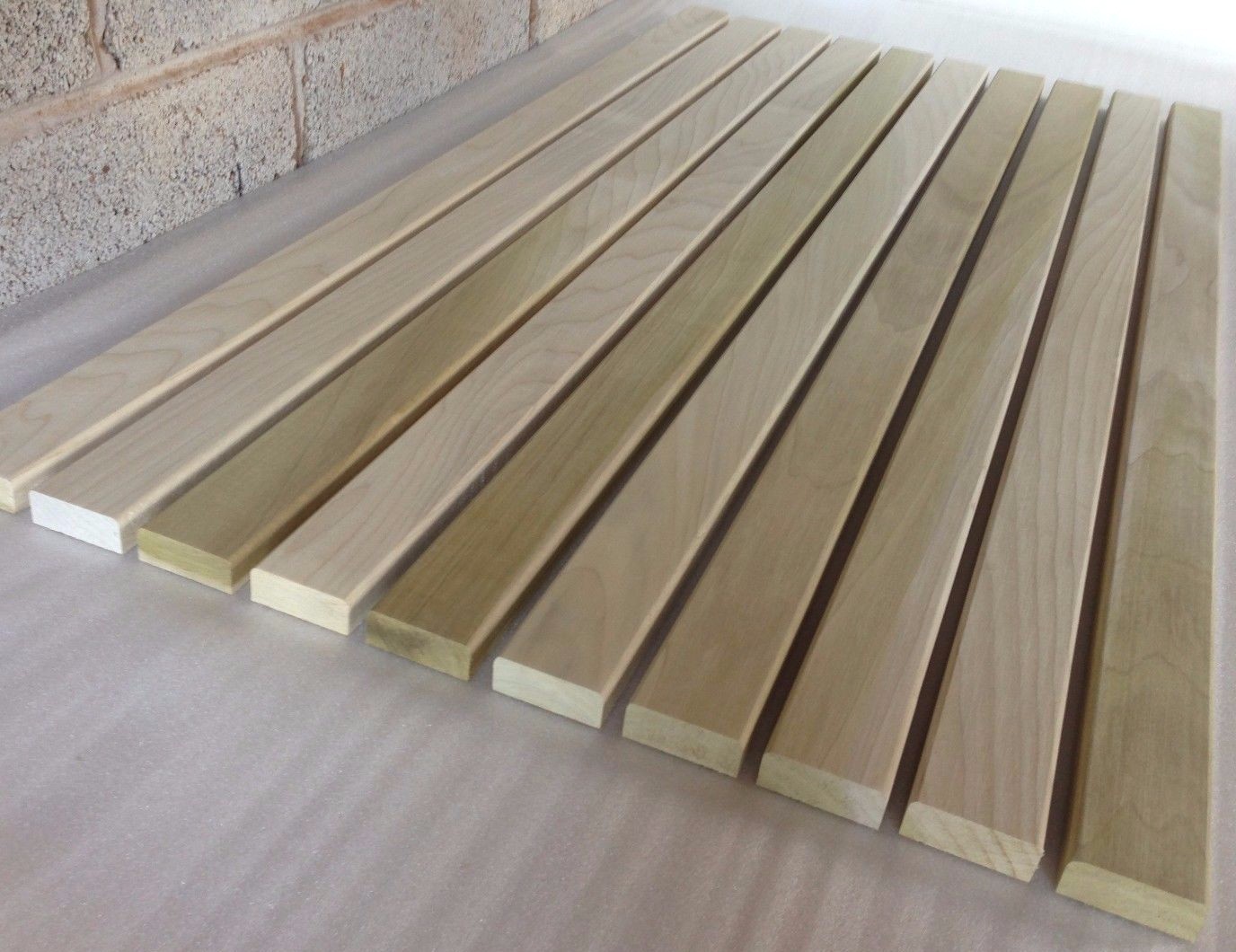 Hardwood Garden Bench Slats Battens 1.22m x 55mm or 35mm x 20mm Seat ...