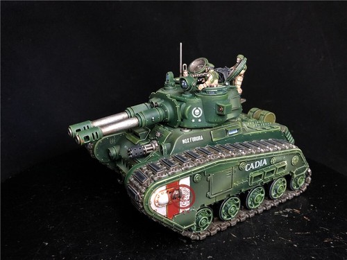 Warhammer 40K DPS painted Astra Militarum Rogal Dorn Battle Tank SK3089 ...
