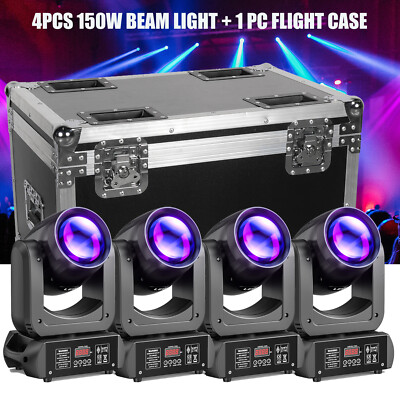 150W LED Beam Moving Head 6+12 Prism Gobo Stage Light DMX512 DJ Party ...