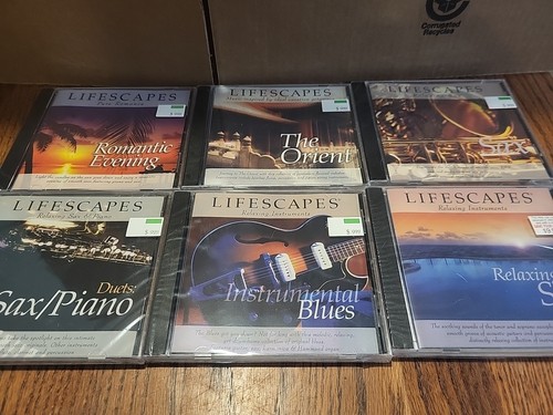 LIFESCAPES - LOT OF 6 CDs - Relaxing , Romantic. Orient New Sealed | eBay