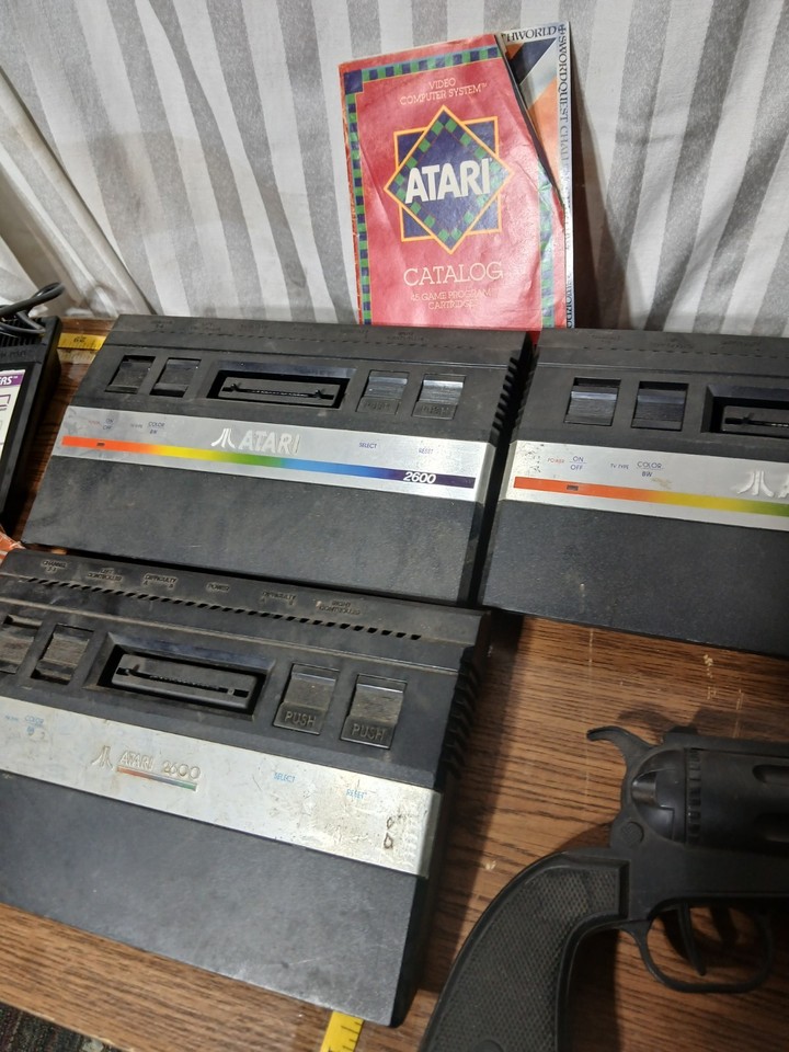 RARE!!!! Lot Of 1970s 80s Arcade Video Consoles Atari 2600 Games | eBay