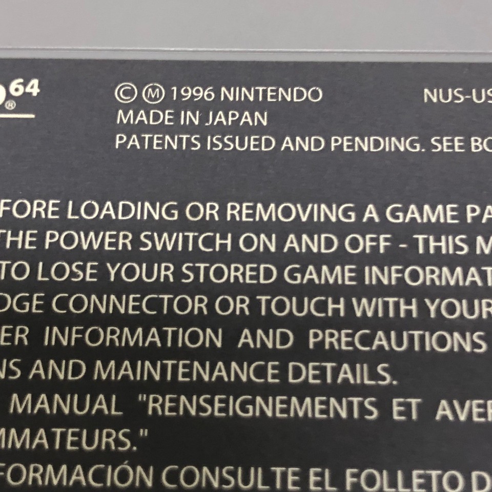 Super Mario 64 Nintendo 64, 1996 Authentic N64 Game Only Tested | eBay