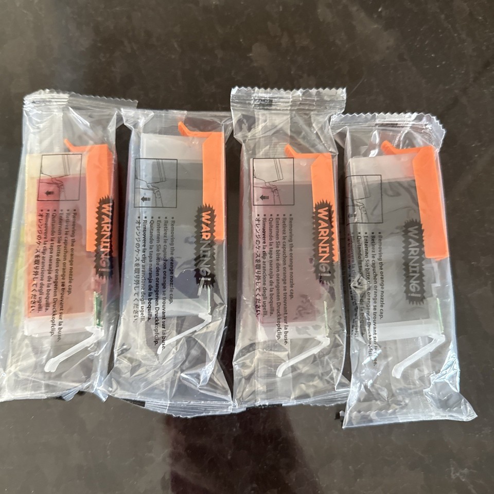 Full Set Canon CLI-251 C/M/Y/K Ink Cartridges Genuine New CLI251 250 ...