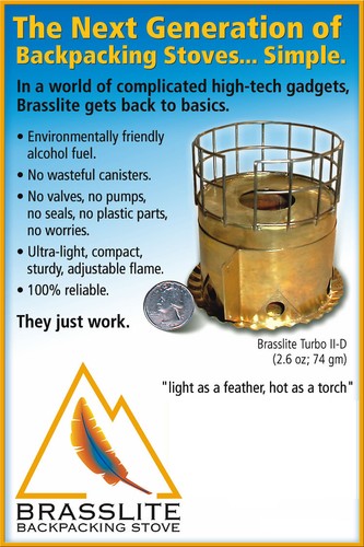 Brasslite Turbo 2D Backpacking Alcohol Stove | eBay