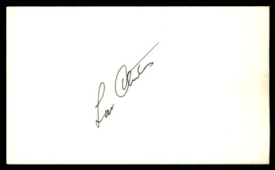 Lou Clinton Baseball Signed Auto Autograph Index Card (no COA) *e1 | eBay