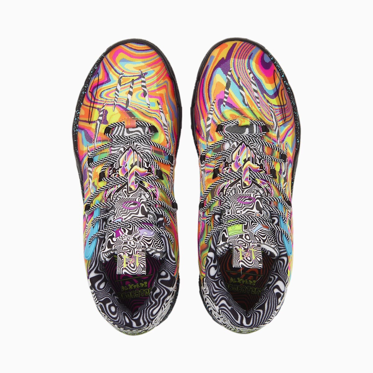 Puma Lamelo Ball x Dexters Laboratory Lab MB.03 MB03 379330_01 Poison ...