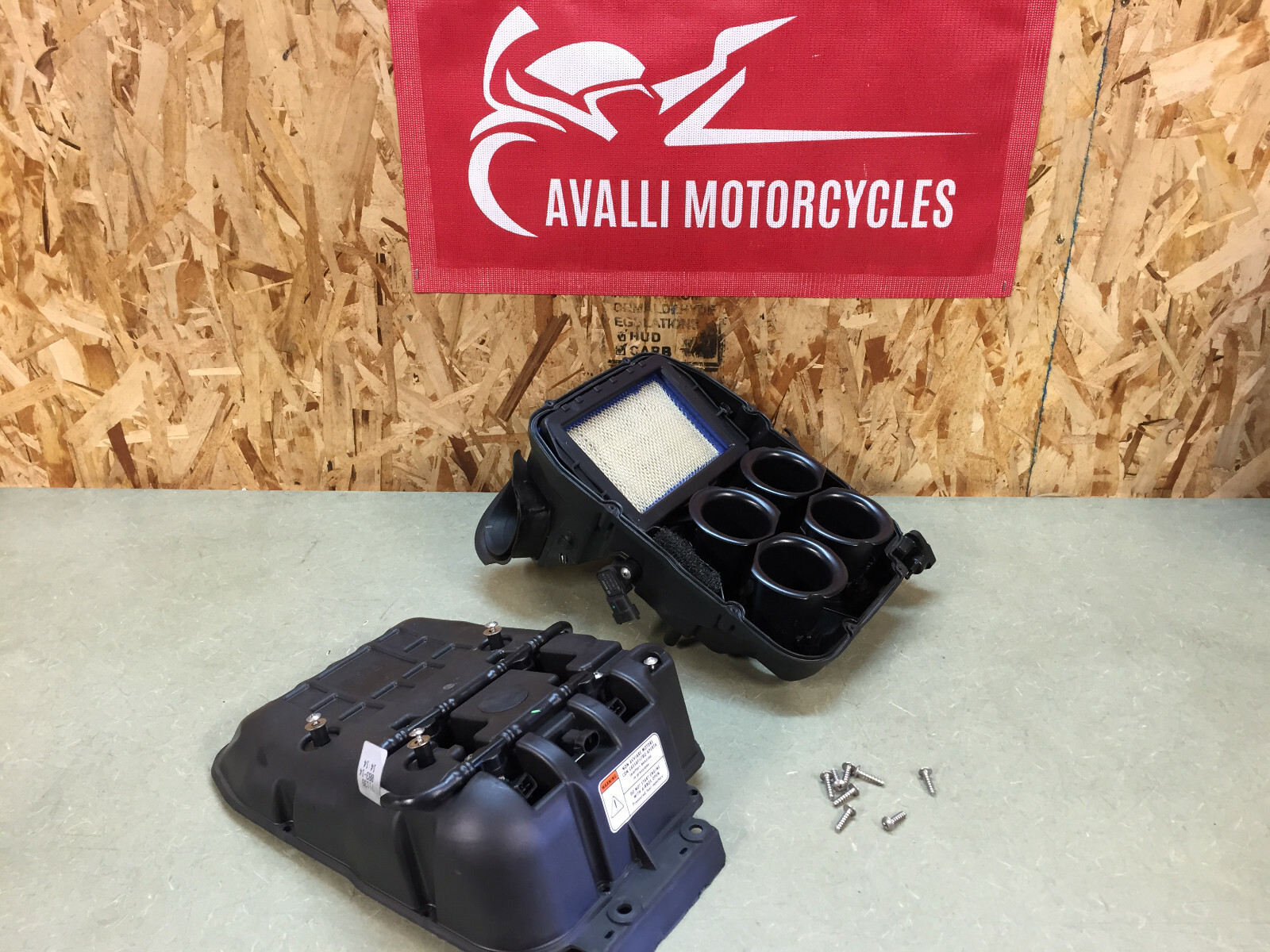 09-15 2009-2015 APRILIA RSV4 RSV 4 AIRBOX AIR BOX FILTER FUEL INJECTOR ...