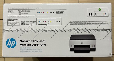 HP Smart Tank 6001 Color Inkjet All-In-One Printer New Fast Shipping ...