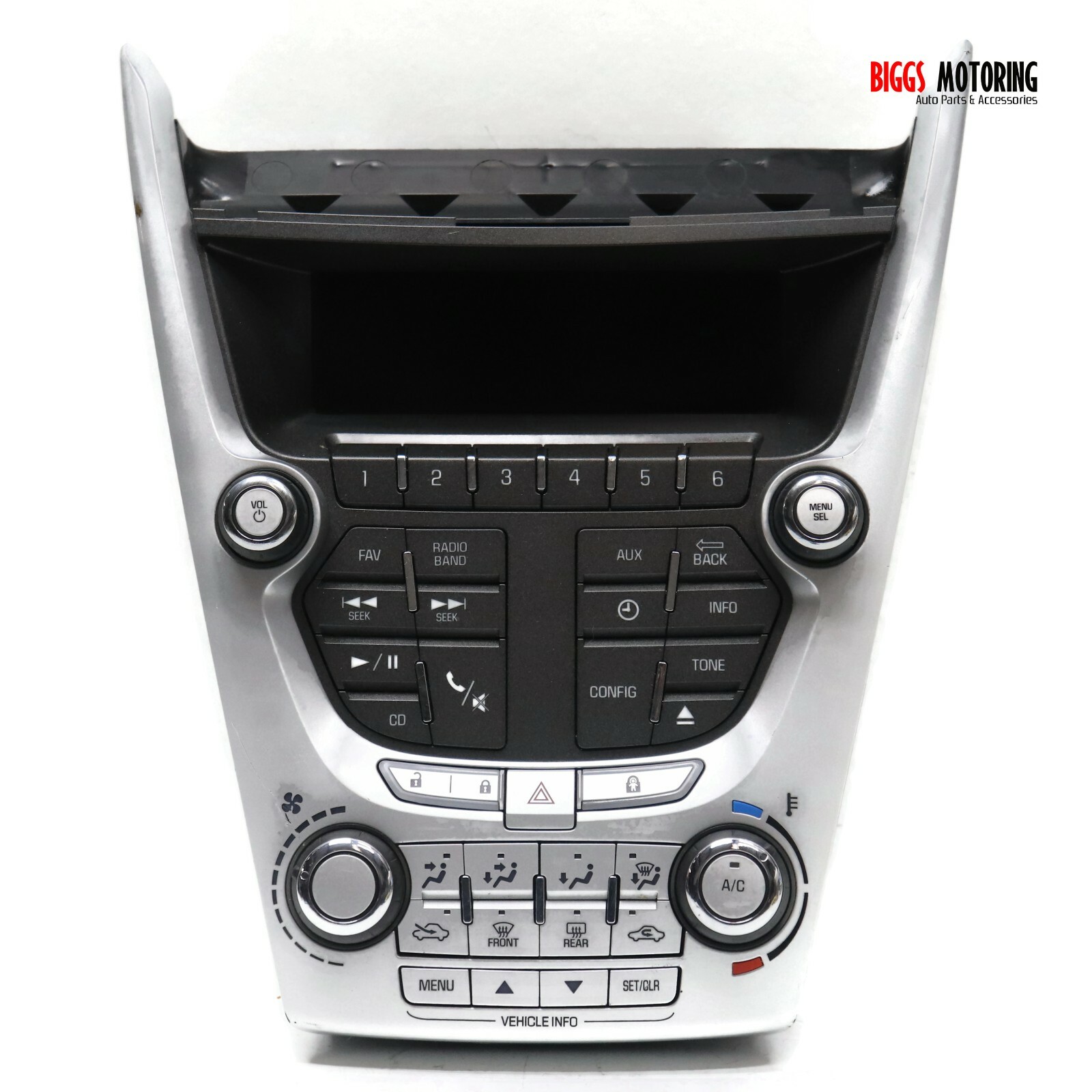 2012-2015 Chevrolet Equinox Radio Face Climate Control Panel Display ...