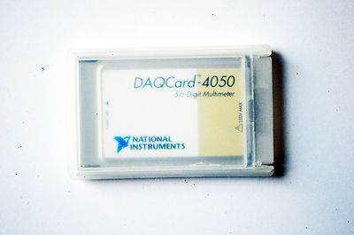 National Instruments NI PCMCIA-4050 5.5 Digit Multimeter, NI DMM ...