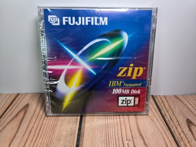 Fujifilm Zip 100mb Disk IBM Formatted New Sealed | eBay