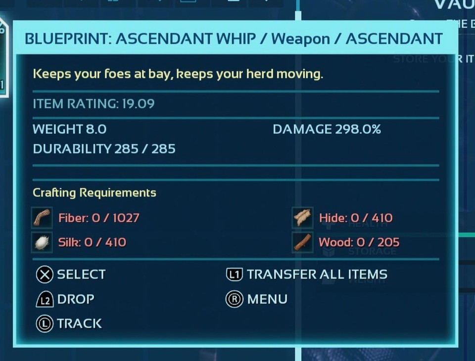 BLUEPRINT ASCENDENT WHIP 298% ARK ASCENDED PVE PC/XBOX/PS5 | eBay