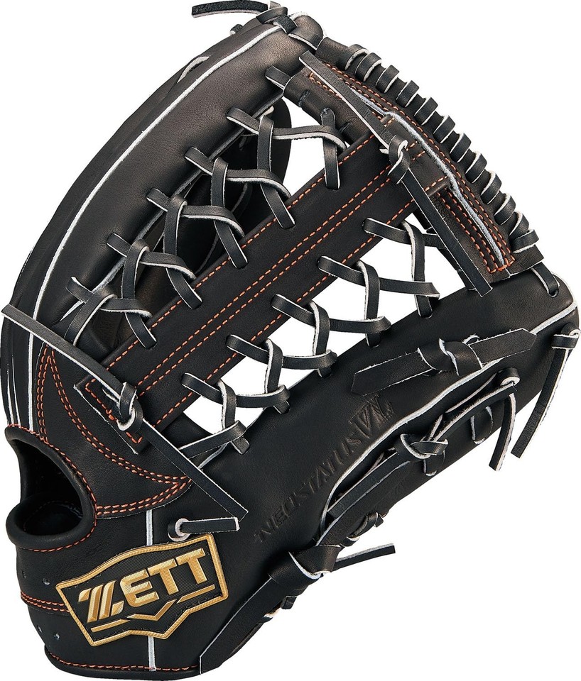 Zett Neo Status Vl Hard Baseball Glove For Outfielders, Left-Handed ...