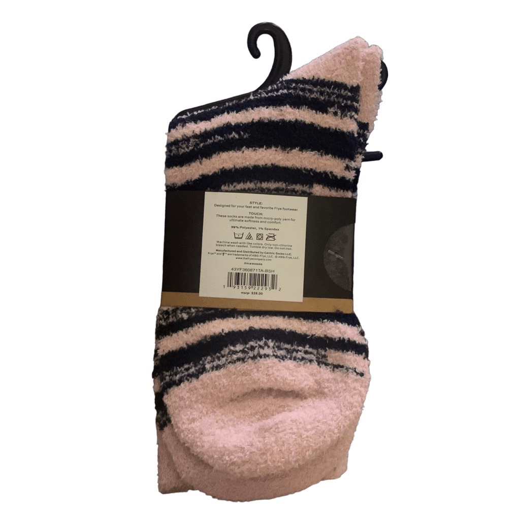 Frye Super Soft Women’s Fuzzy Pink Boots Socks 2 Pair New | eBay