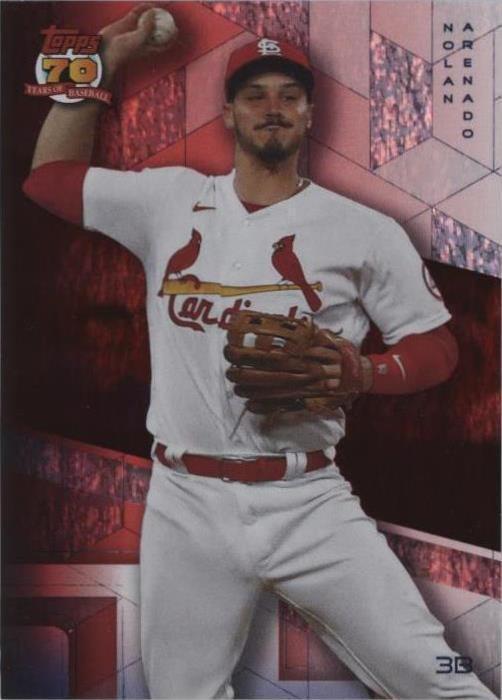 2021 Topps Archives - 2091 Topps Nolan Arenado #286 Red Hot Foil /50 ...