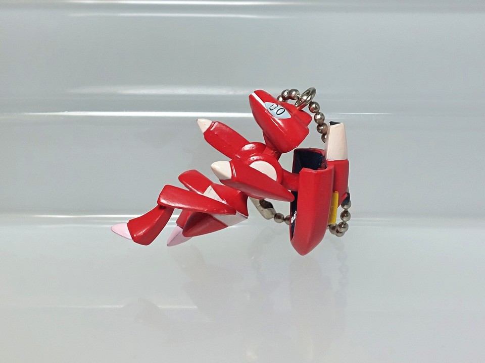 Red Shiny Genesect Pokemon Mascot Keychain Figure Tomy T-ARTS 2013 N08 ...
