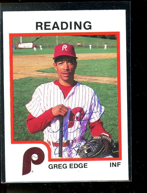 1987PRO CARDS #791 GREG EDGE PHILLIES MINT E016261 | eBay