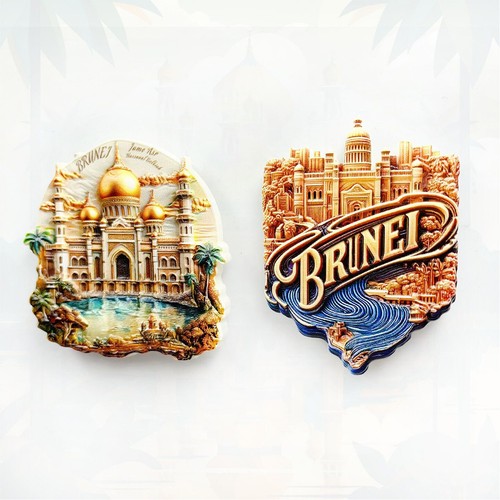 Brunei landmark building Tourist Souvenir 3D Resin Fridge Magnet GIFT ...