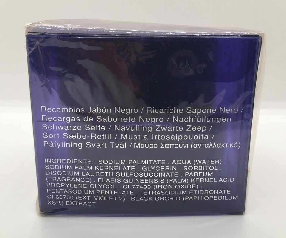 YSL Yves Saint Laurent Nu Savon Parfumé Black Soap Refills 2 x 150g (2 ...