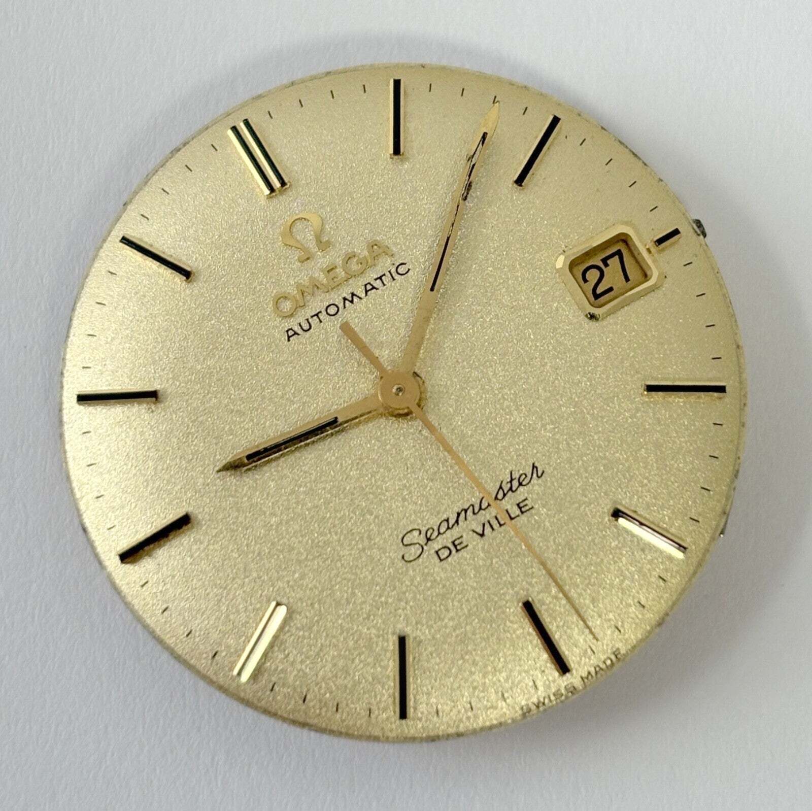 Omega Cal 563 Watch Parts Movement Calendar Disk Fork Wheels Springs ...