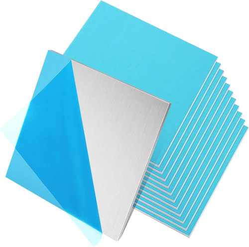 Welding Coupons - 12Pack 6061 T6 Aluminum Sheet Metal 4 x 4 x 0.118 (1/ ...