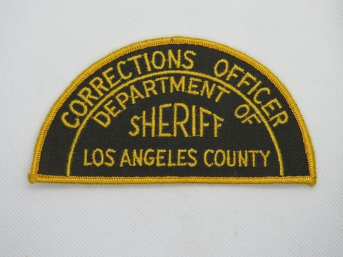 Los Angeles County Sheriff Corrections Officer Patch California | eBay