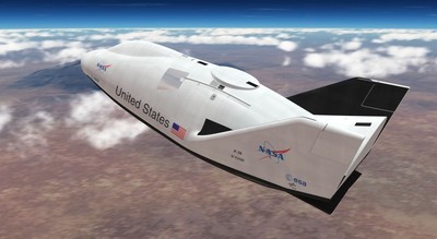 NASA X-38 Crew Return Vehicle (CRV) Desktop Mahogany Kiln Dried Wood ...