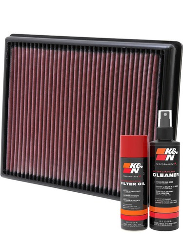 K&N Air Filter 33-2997 + Aerosol Recharge Kit fits Holden Epica 2.0 EP ...