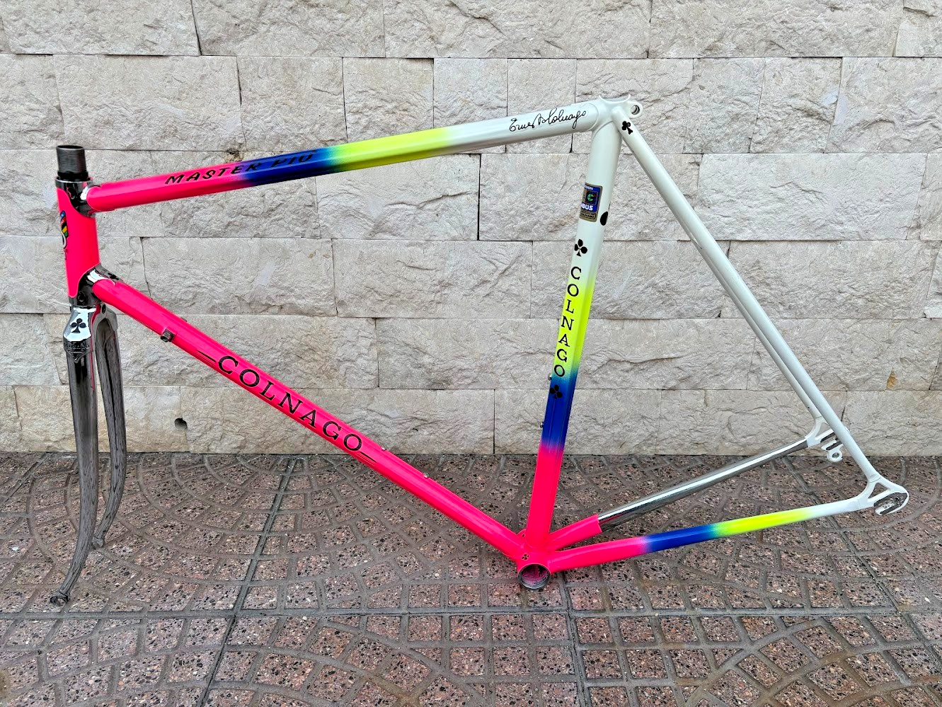 Vintage NEW OLD STOCK Colnago MASTER PIU' steel gilco campagnolo ...
