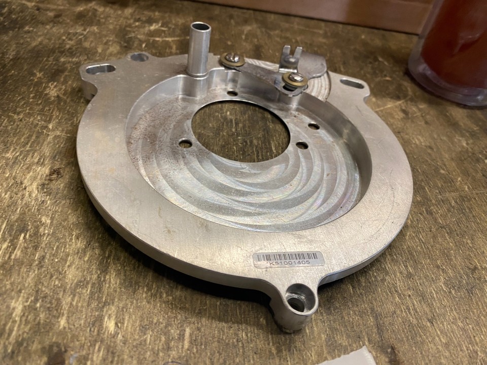 Air Cleaner Backing Plate American Ironhorse S&S Carb OEM choppper ...