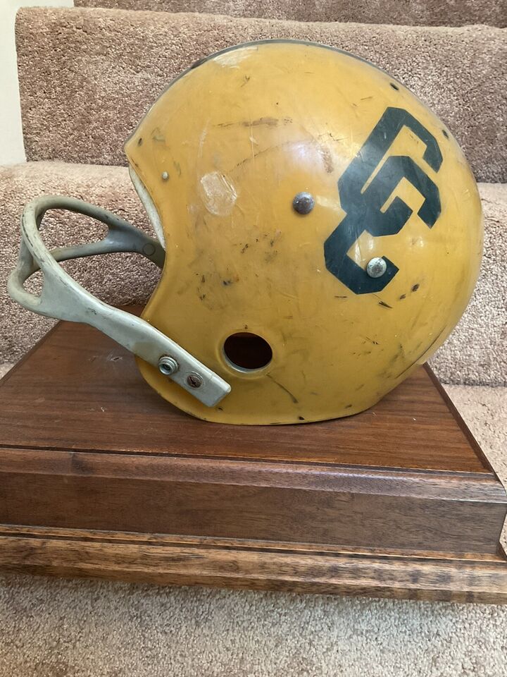 MacGregor Clear Shell Football Helmet And 2-bar Facemask Size 7 1/4 | eBay