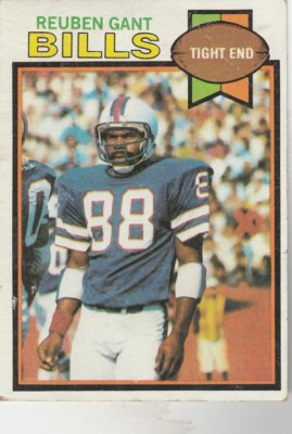 FREE SHIPPING-FAIR TO POOR-1979 TOPPS REUBEN GANT #358 BILLS | eBay