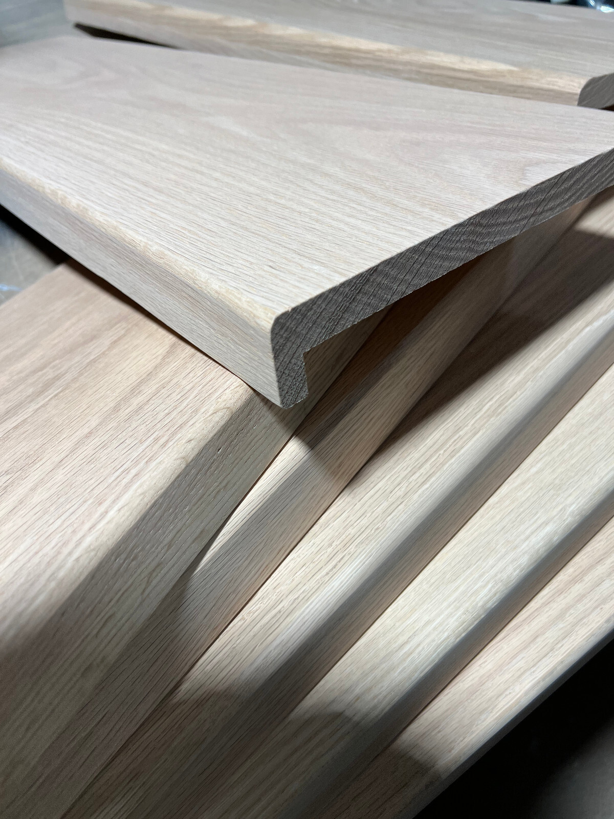 Solid Oak Stair Cladding And Riser Replacement 20x255x1000mm | eBay UK