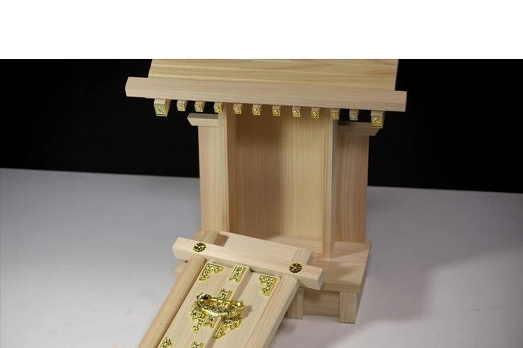 Japanese Kamidana Home Shinto Shrine Hinoki wood Shinto altar for ...