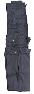 5 pairs Cintas Men’s 32x40 Long Length Blue Uniform Work Pants NEW! | eBay