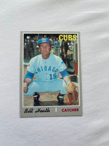 DCC: 1970 Topps Bill Heath Chicago Cubs #541 NM-MT | eBay